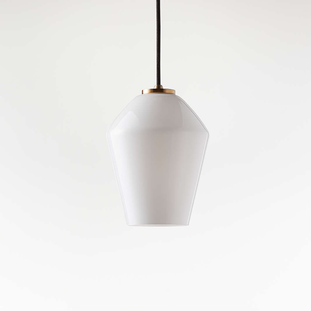 Brass Pendant Lights Crate And Barrel