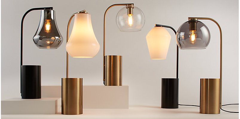 Desk Lamps & Task Lighting for Reading | Crate & Barrel