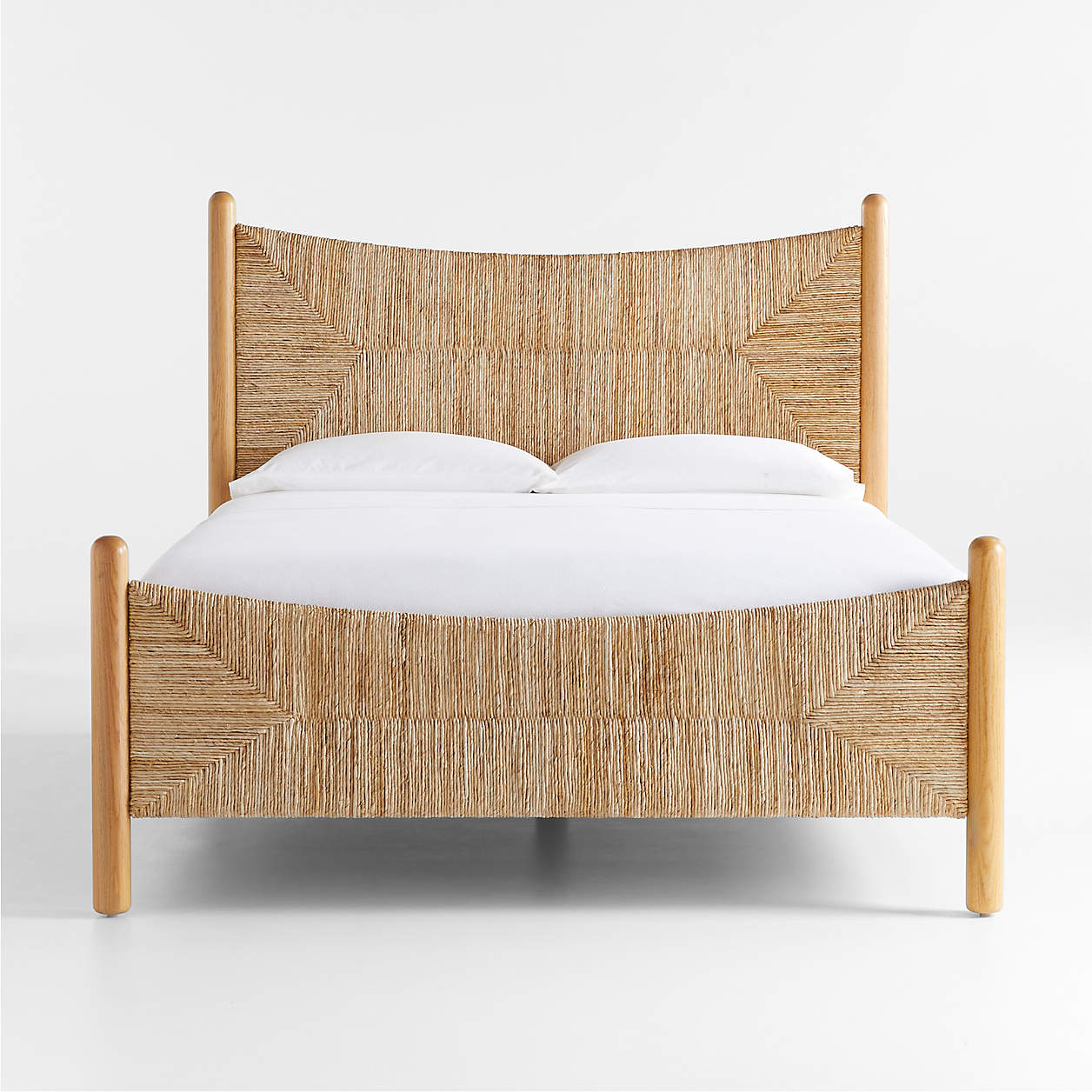 Rambler Rush Woven Bed | Crate & Barrel
