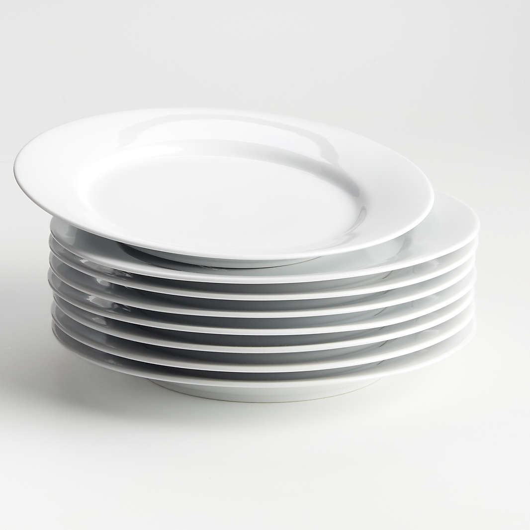 Round Dinner Plates & Rounded Dining Plate Sets | Crate & Barrel