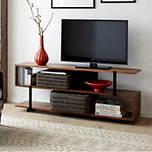 Austin 62'' Media Console/TV Stand with Storage | Crate & Barrel