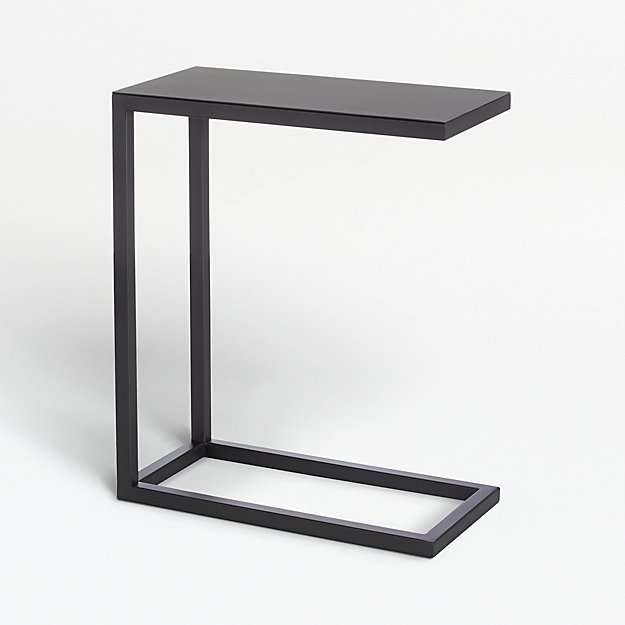 Black round c table store