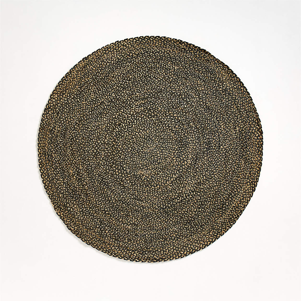 Avesi 6' Round Braided Rug + Reviews | Crate & Barrel