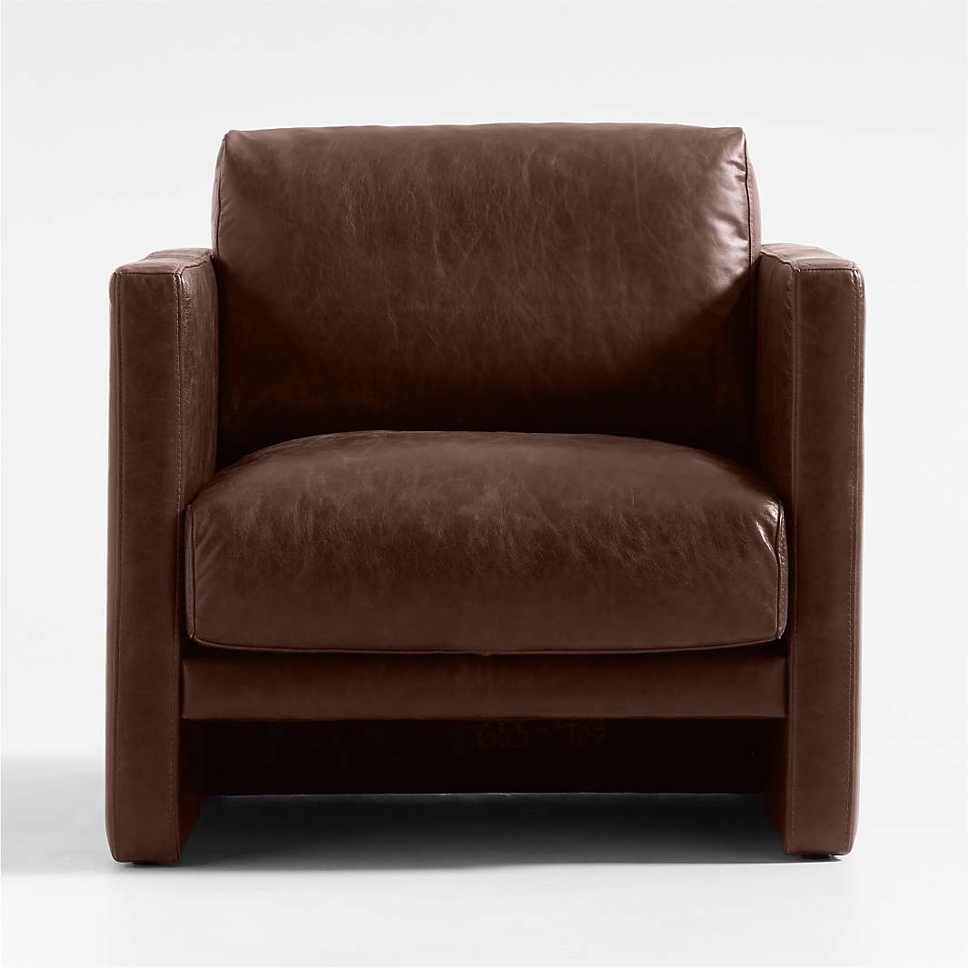 Leather Arm Chairs | Crate & Barrel