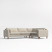 Avondale 4-Piece L-Shaped Sectional Sofa | Crate & Barrel