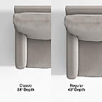 Axis Bench Sofa + Reviews | Crate & Barrel