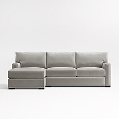 Axis Classic Sectional Sofas | Crate & Barrel