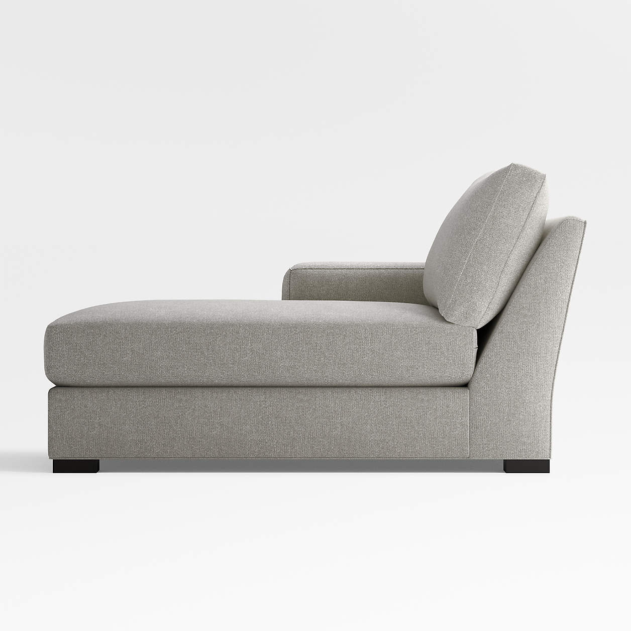 Axis Classic Left Arm Storage Chaise | Crate & Barrel