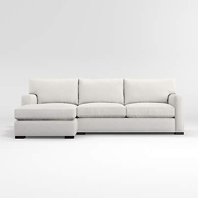 Axis Classic 2-Piece Bench Sectional Sofa with Chaise + Reviews | Crate ...