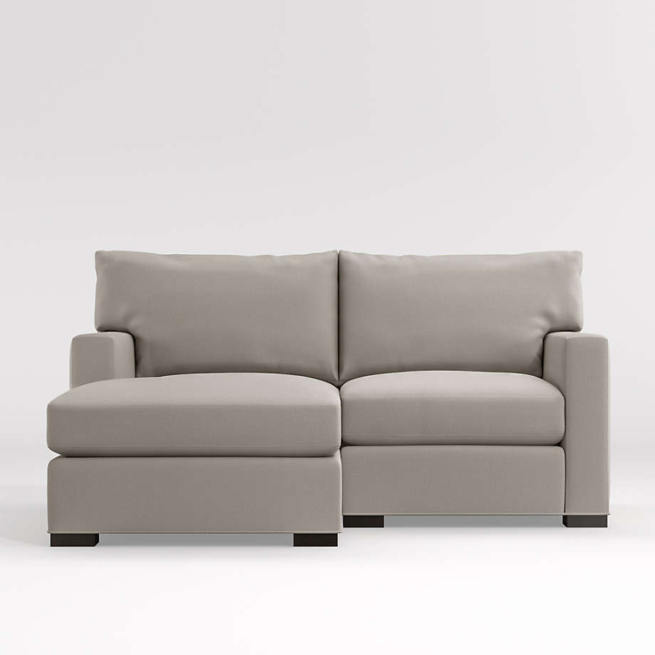 Axis 2-Piece Small Space Sectional Sofa | Crate & Barrel