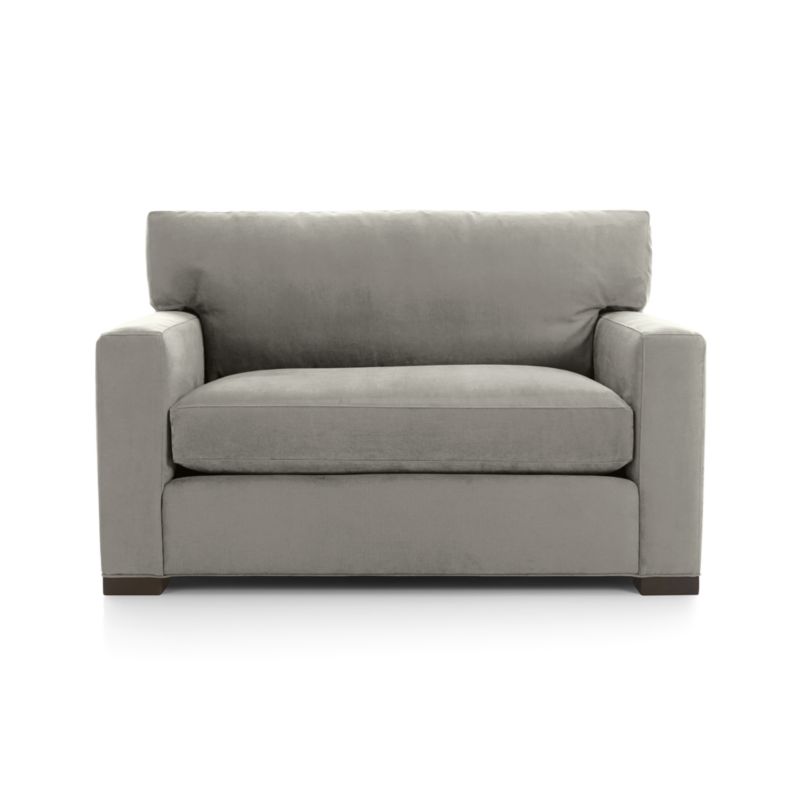 Axis 58" Chair and a Half + Reviews | Crate & Barrel