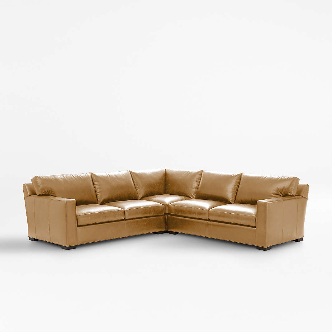 Leather Sectional Sofas: 100+ Options | Crate & Barrel