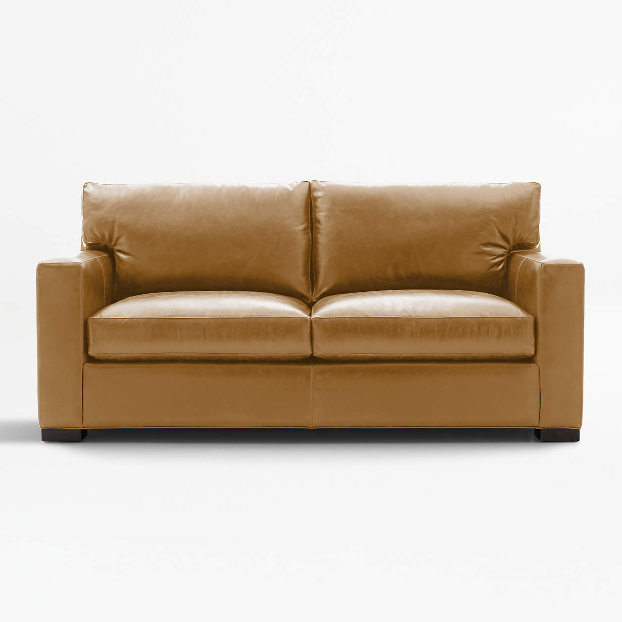 Axis Leather Full Sleeper Sofa | Crate & Barrel