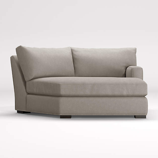 Axis Left Arm Angled Chaise Lounge + Reviews | Crate & Barrel