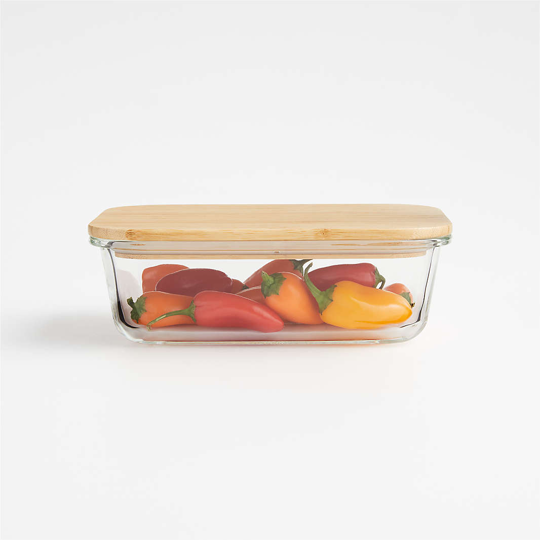 Glass Containers: Airtight, With Lids & More | Crate & Barrel