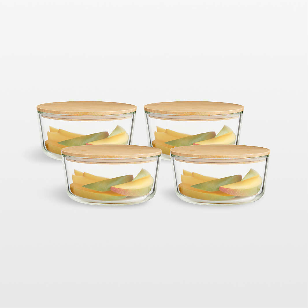 Glass Containers: Airtight, With Lids & More | Crate & Barrel