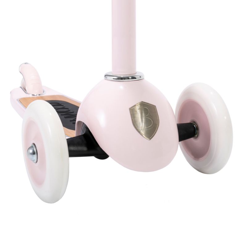 Banwood Pink 3-Wheel Kids Scooter with Basket | Crate & Kids
