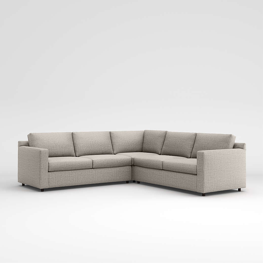 L-Shaped Sectionals and Corner Sofas | Crate & Barrel
