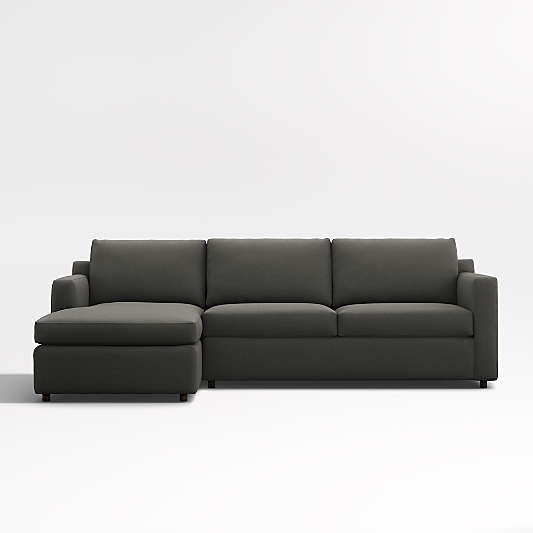 Chaise Sectionals: 2-Piece, 3-Piece & 4-Piece Sofas with Chaise | Crate ...