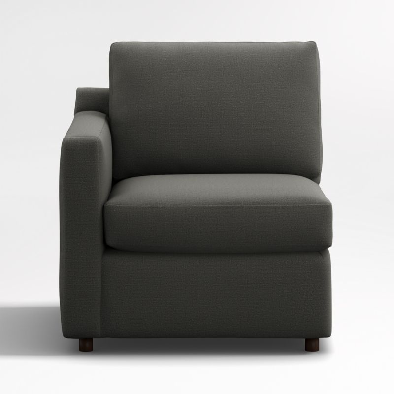 Barrett II Left Arm Chair + Reviews | Crate & Barrel