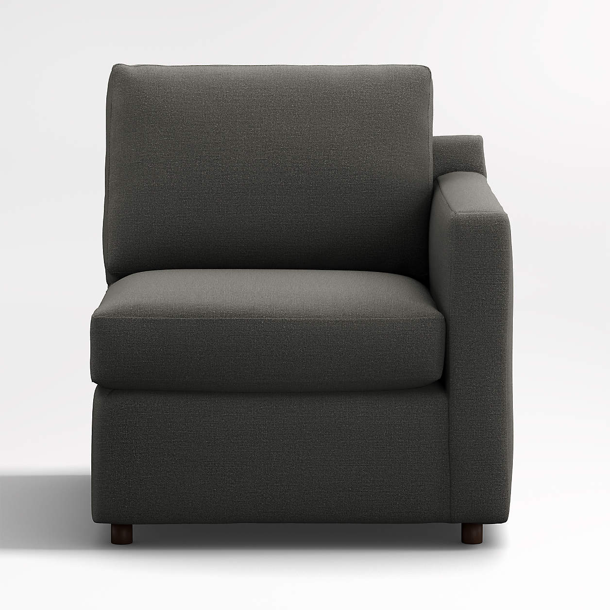 Barrett II Right Arm Chair + Reviews | Crate & Barrel