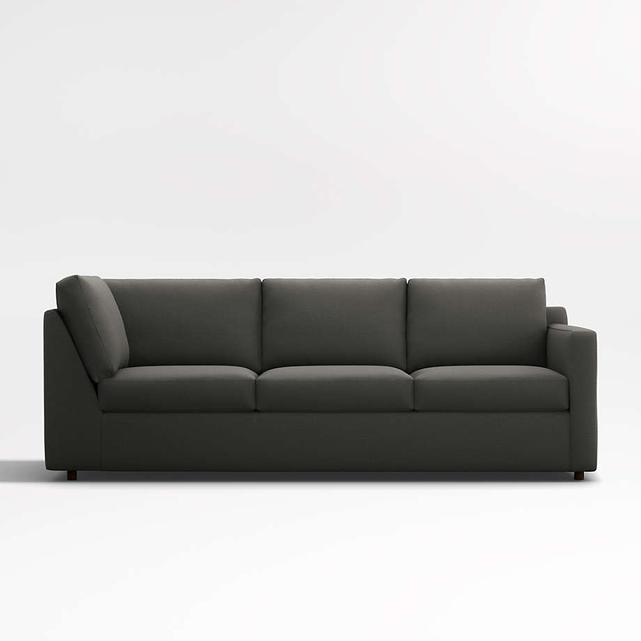 Barrett II Right Arm Corner Sofa | Crate & Barrel