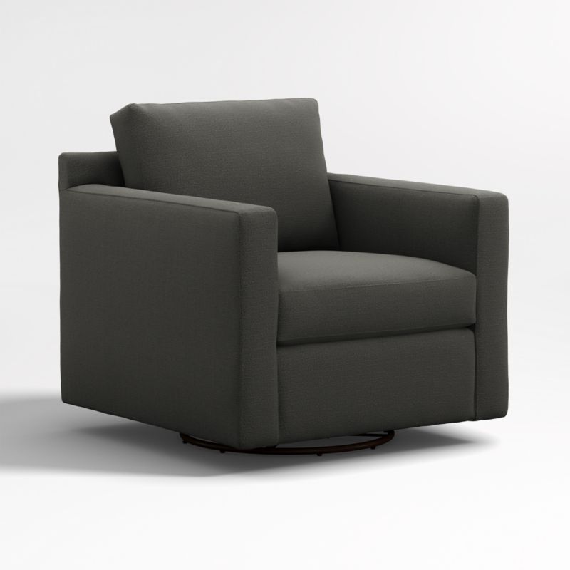 Barrett II Track Arm Swivel Chair + Reviews | Crate & Barrel Canada