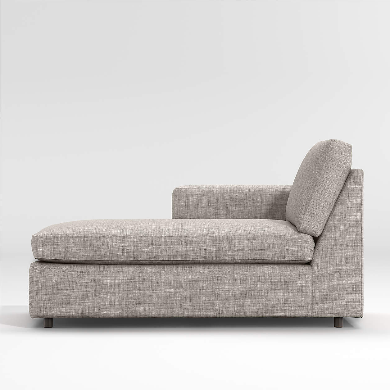 Barrett II Left Arm Chaise + Reviews | Crate & Barrel Canada