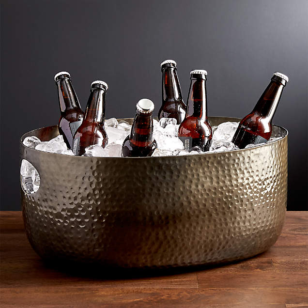 Galvanized Beverage Tub + Reviews | Crate & Barrel