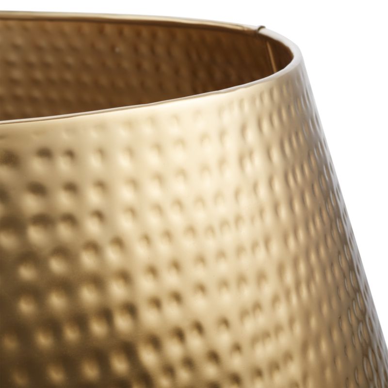 Bash Gold Christmas Tree Collar + Reviews | Crate & Barrel