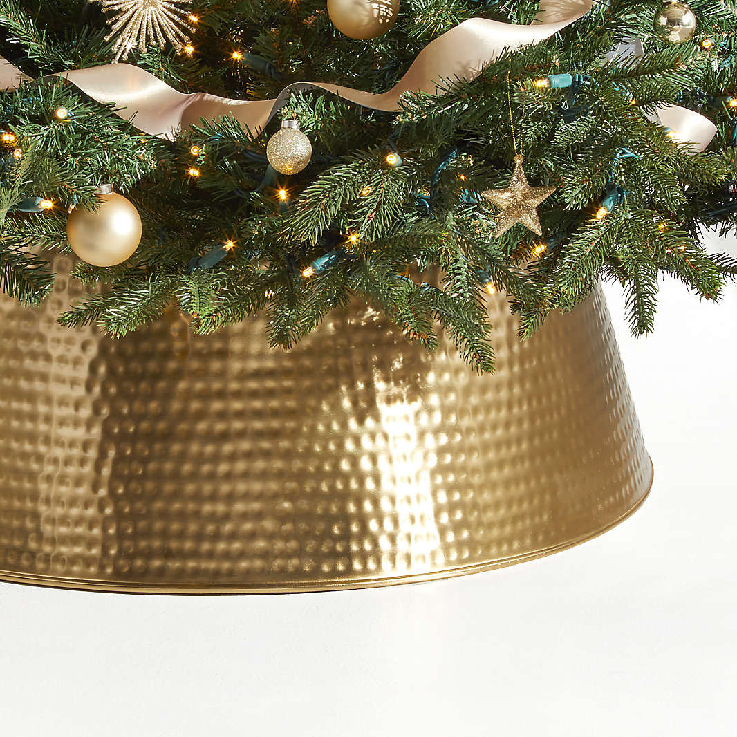 Christmas Tree Skirts & Xmas Tree Collars | Crate & Barrel