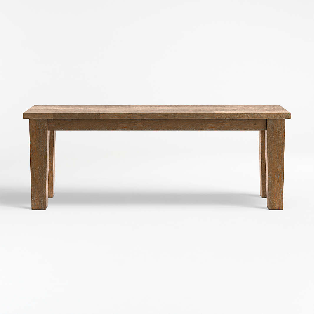 Wood Benches: Wooden Dining & Indoor Entryway Bench | Crate & Barrel
