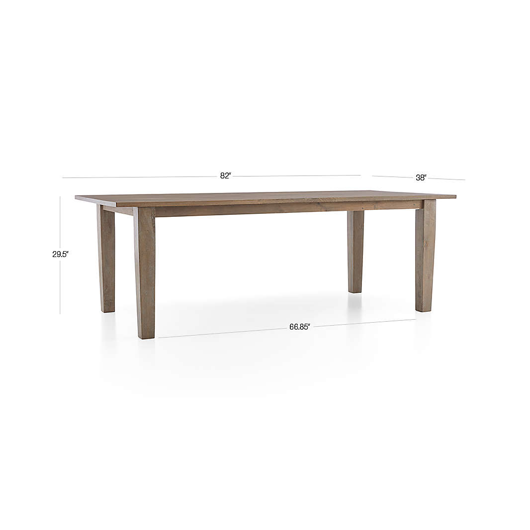 8 Seat Dining Room Tables: Kitchen Tables for 8 People | Crate & Barrel ...