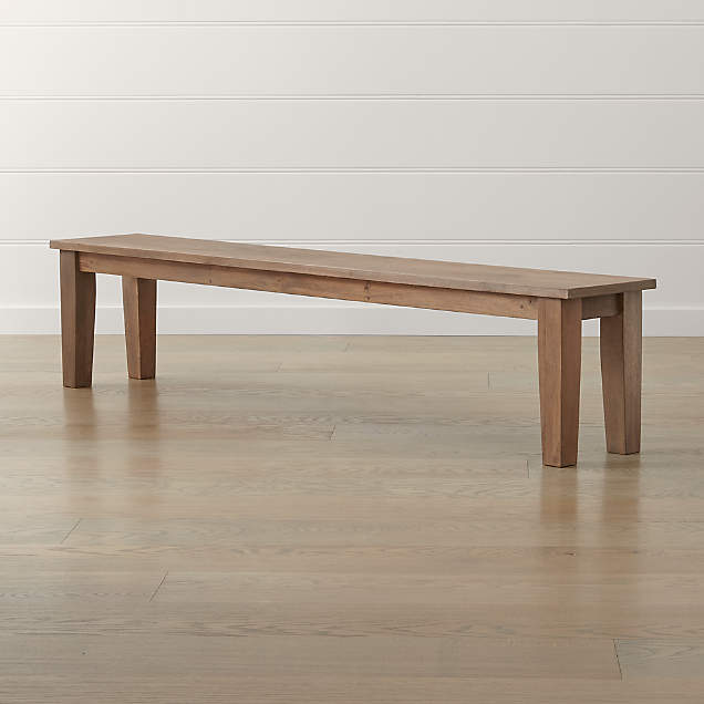 Lakin 79" Teak Bench + Reviews | Crate & Barrel Canada
