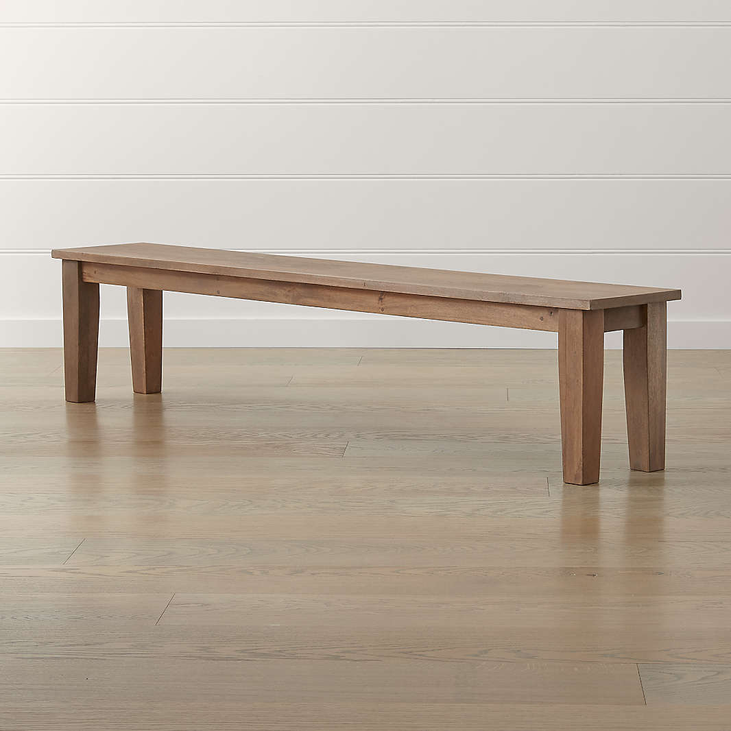 Wood Benches: Wooden Dining & Indoor Entryway Bench | Crate & Barrel