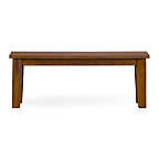 Basque Honey 48" Bench | Crate & Barrel