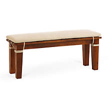 Basque Natural Bench Cushions | Crate & Barrel