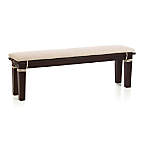 Natural 62" Bench Cushion + Reviews | Crate & Barrel