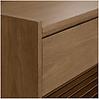 Batten Brown Oak Storage Bench and 2 Wall-Mounted Coat Racks | Crate ...