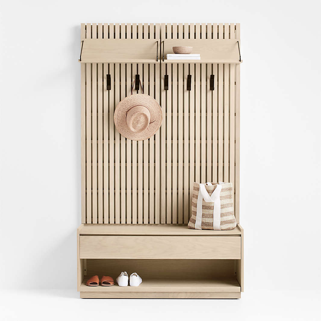 Entryway Benches with Storage & Bench Hallway Furniture | Crate & Barrel