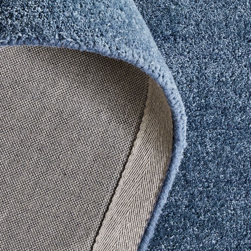 Baxter Blue Wool Area Rug 9'x12' | Crate & Barrel
