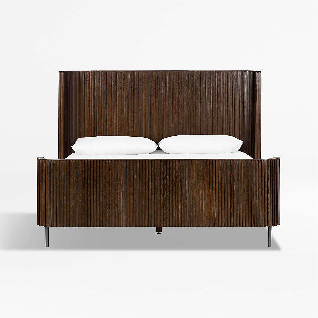 Queen Bed Frames & Queen Size Bed Frames | Crate & Barrel