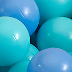 Baby and Toddler Natural Pop-Up Ball Pit with Blue Mixed Balls ...