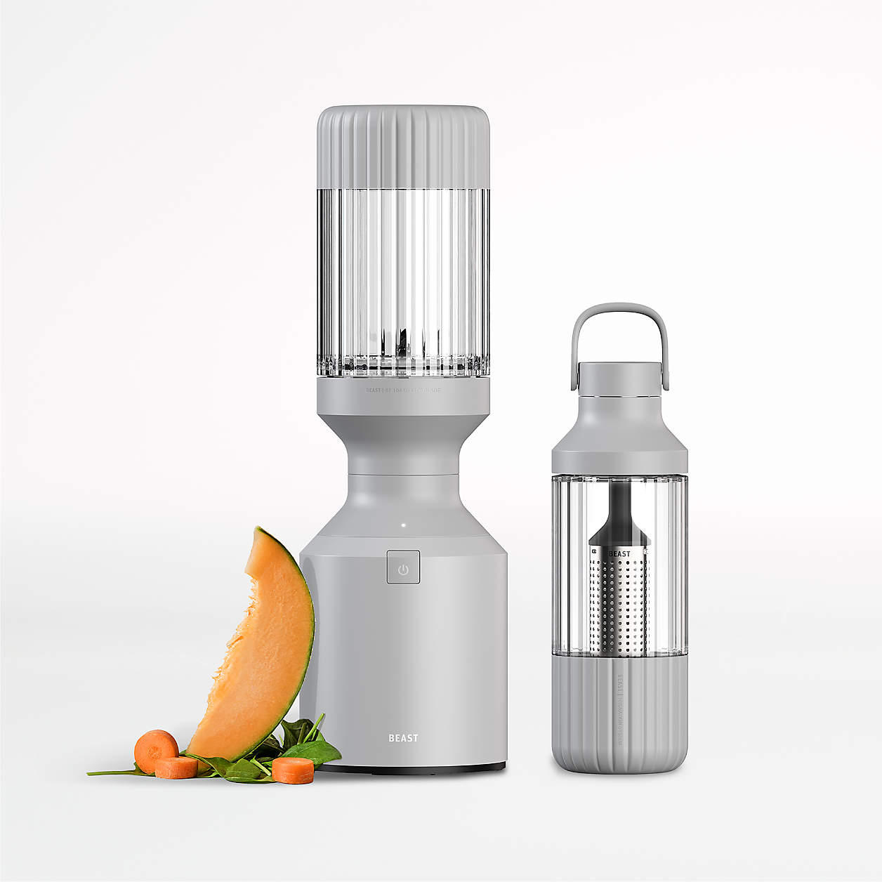 Beast Blender Plus in Pebble Grey + Reviews | Crate & Barrel