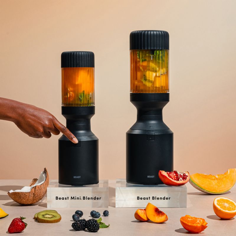 Beast Mini Blender Plus in Carbon Black + Reviews | Crate & Barrel