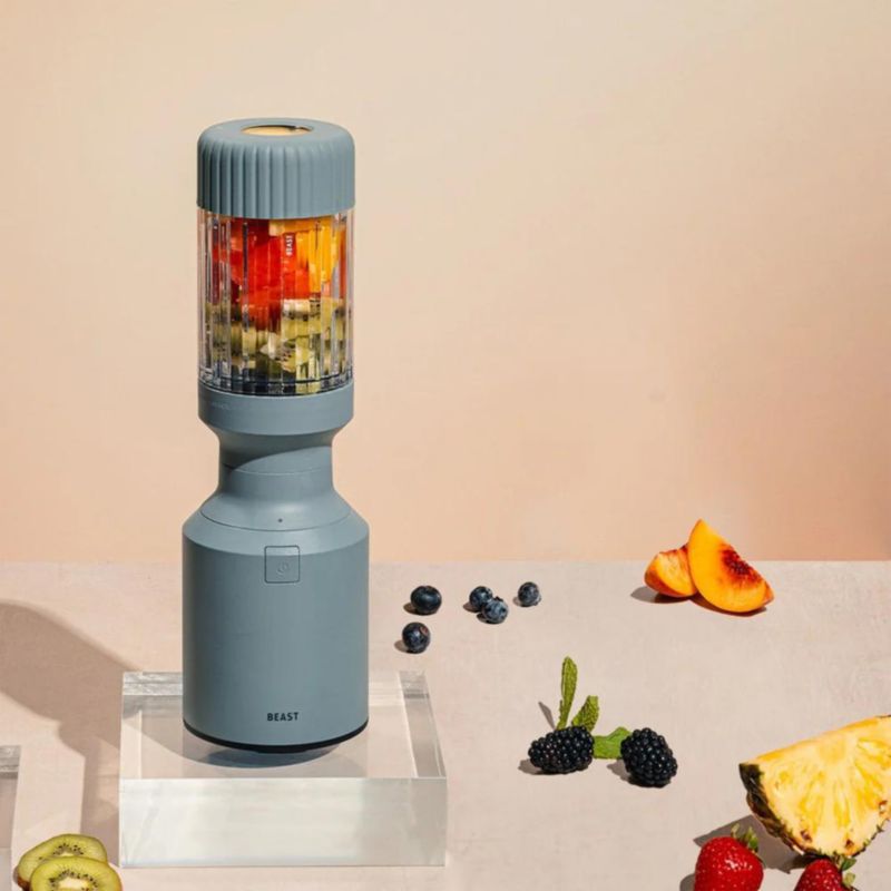 Beast Mini Blender in Mist + Reviews | Crate & Barrel