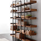 Beckett 6-High Shelf Sable | Crate & Barrel