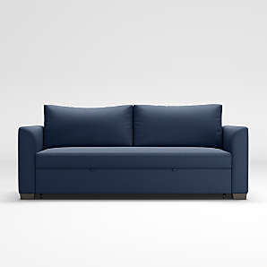 Blue Sleeper Sofa Crate Barrel