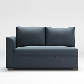 Bedford Right Arm Trundle Sleeper Sectional Crate Barrel