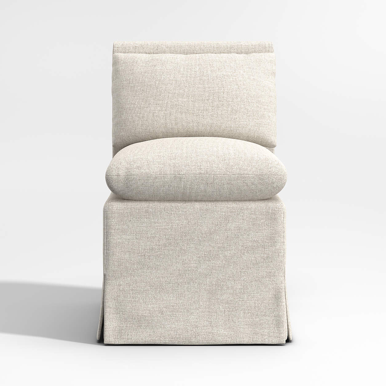 Belmar Ivory Upholstered Dining Side Chair + Reviews | Crate & Barrel ...